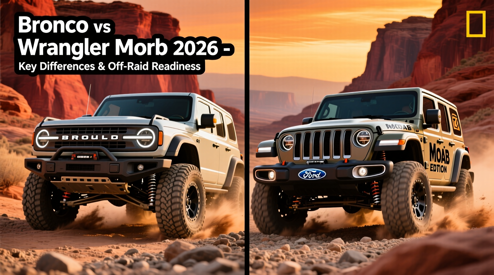Bronco vs Wrangler Moab 2026: Key Differences & Off-Road Readiness