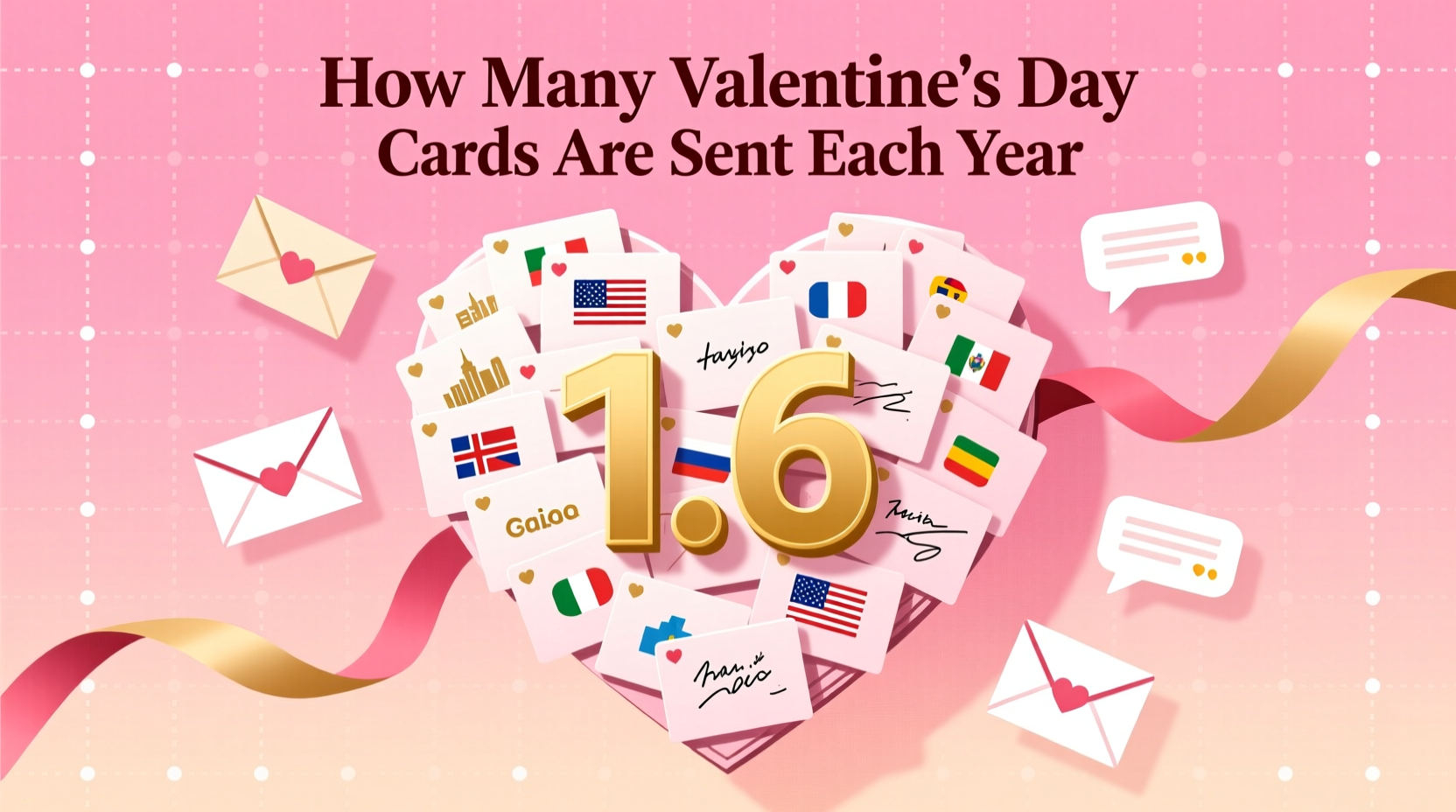 How Many Valentine's Day Cards Are Sent Each Year
