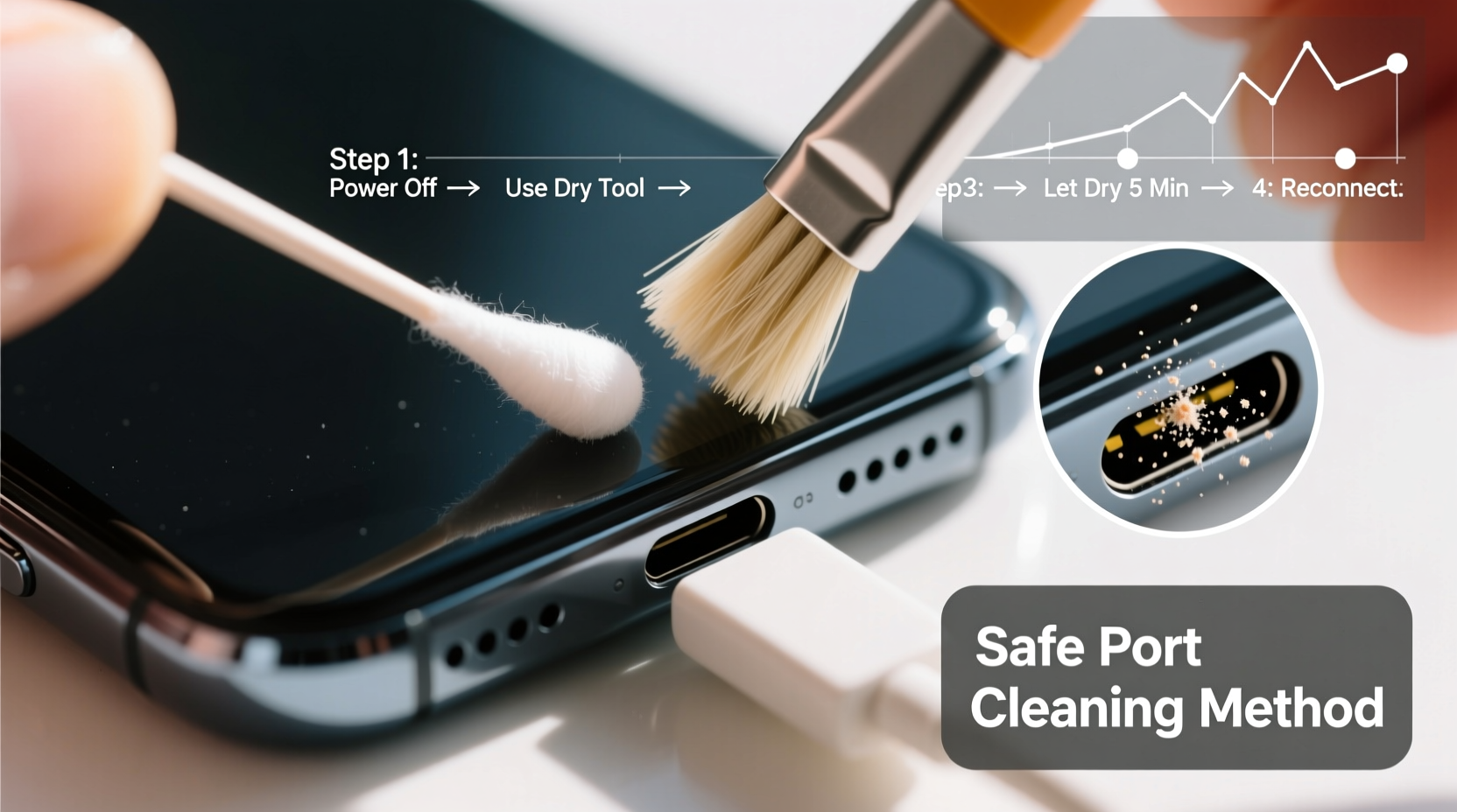 Effective Methods To Safely Remove Water From Your Charging Port And ...