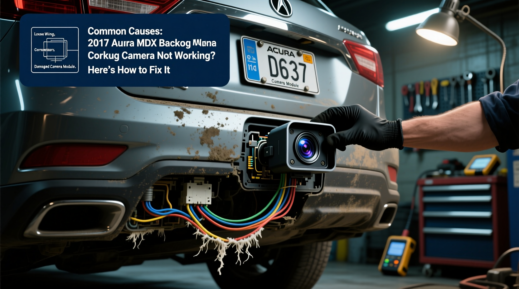 2017 Acura MDX Backup Camera Not Working? Here’s How to Fix It