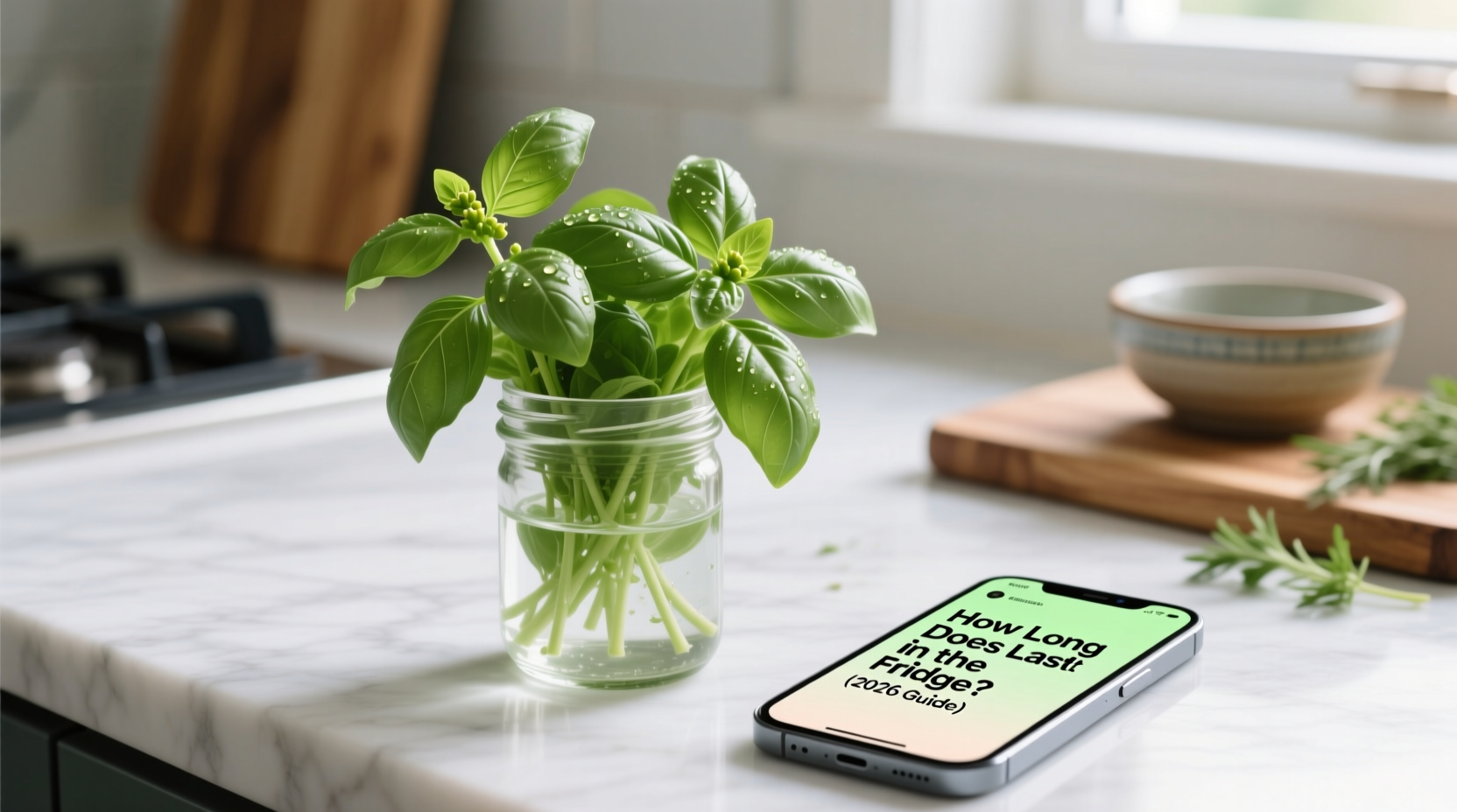 How Long Does Basil Last in the Fridge? (2026 Guide)