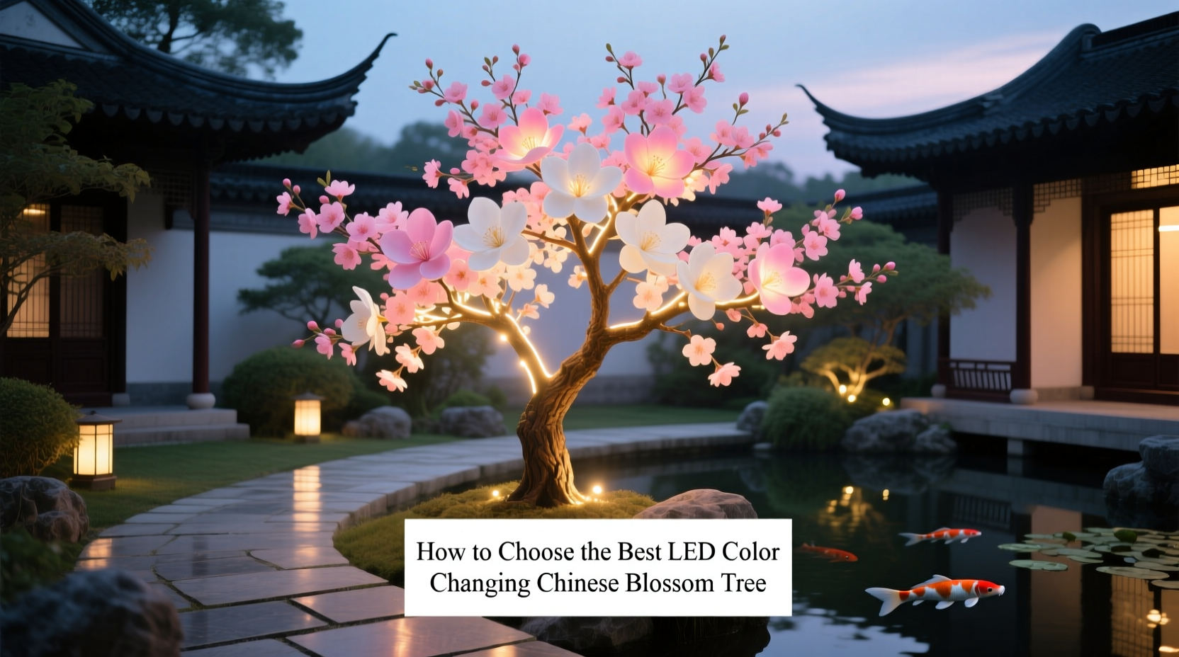 How to Choose the Best LED Color Changing Chinese Blossom Tree