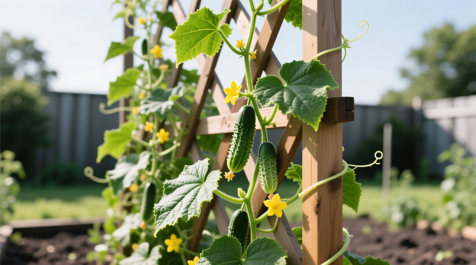 Cucumber Plant Trellis Guide: Setup, Types & Expert Tips