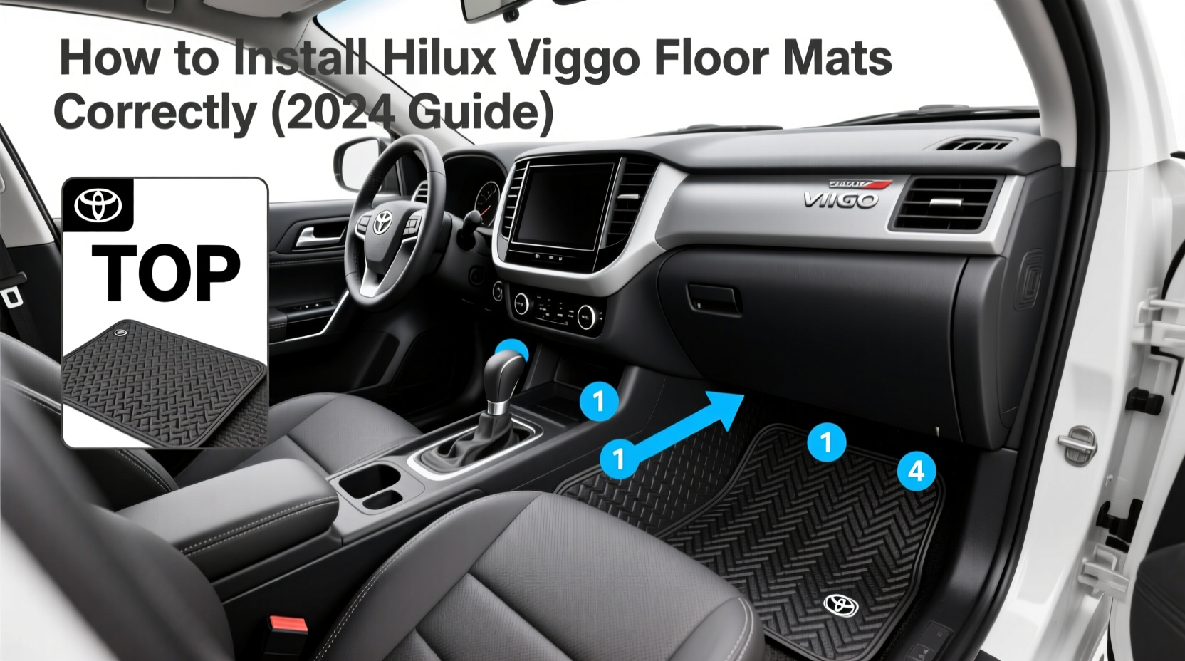How to Install Hilux Vigo Floor Mats Correctly (2024 Guide)