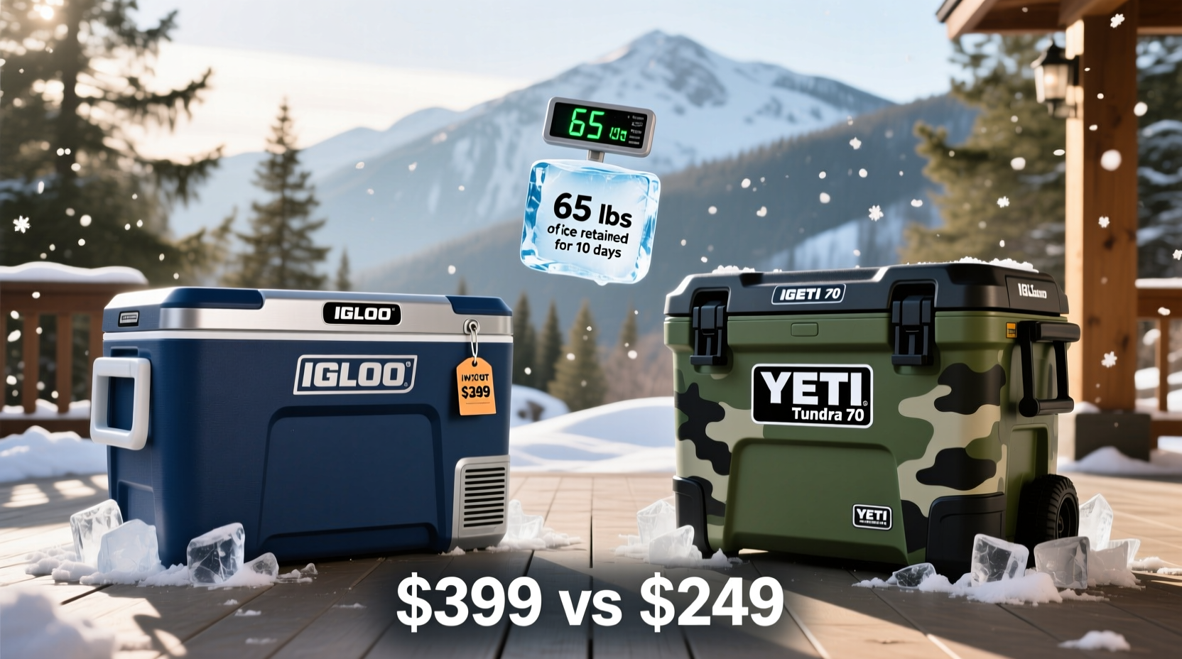 Igloo Imx 70qt Vs Yeti Is The Yeti Price Tag Really Worth It For Coolers