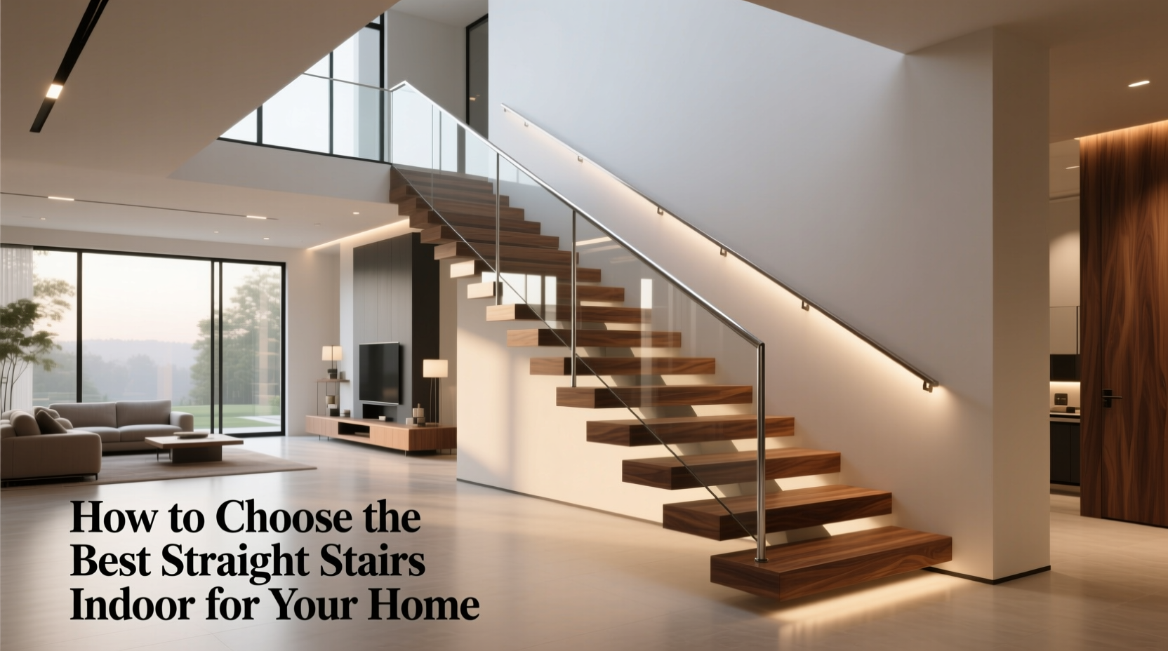 How to Choose the Best Straight Stairs Indoor for Your Home