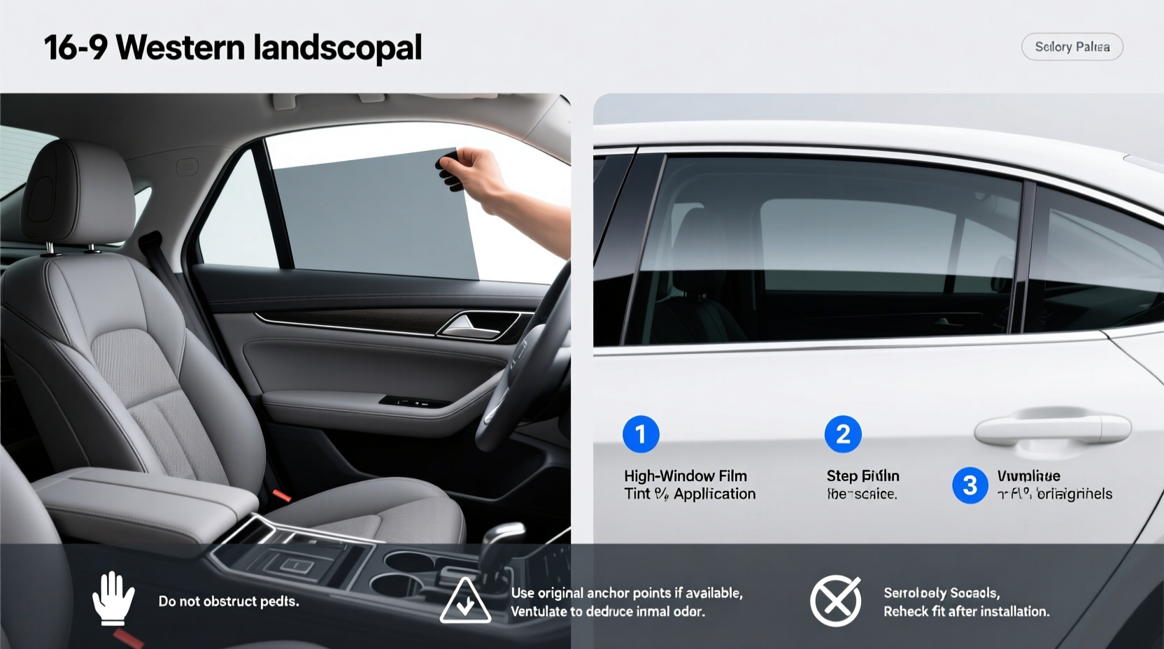 How to Choose Car Window Film Tint: Inside vs Outside Installation