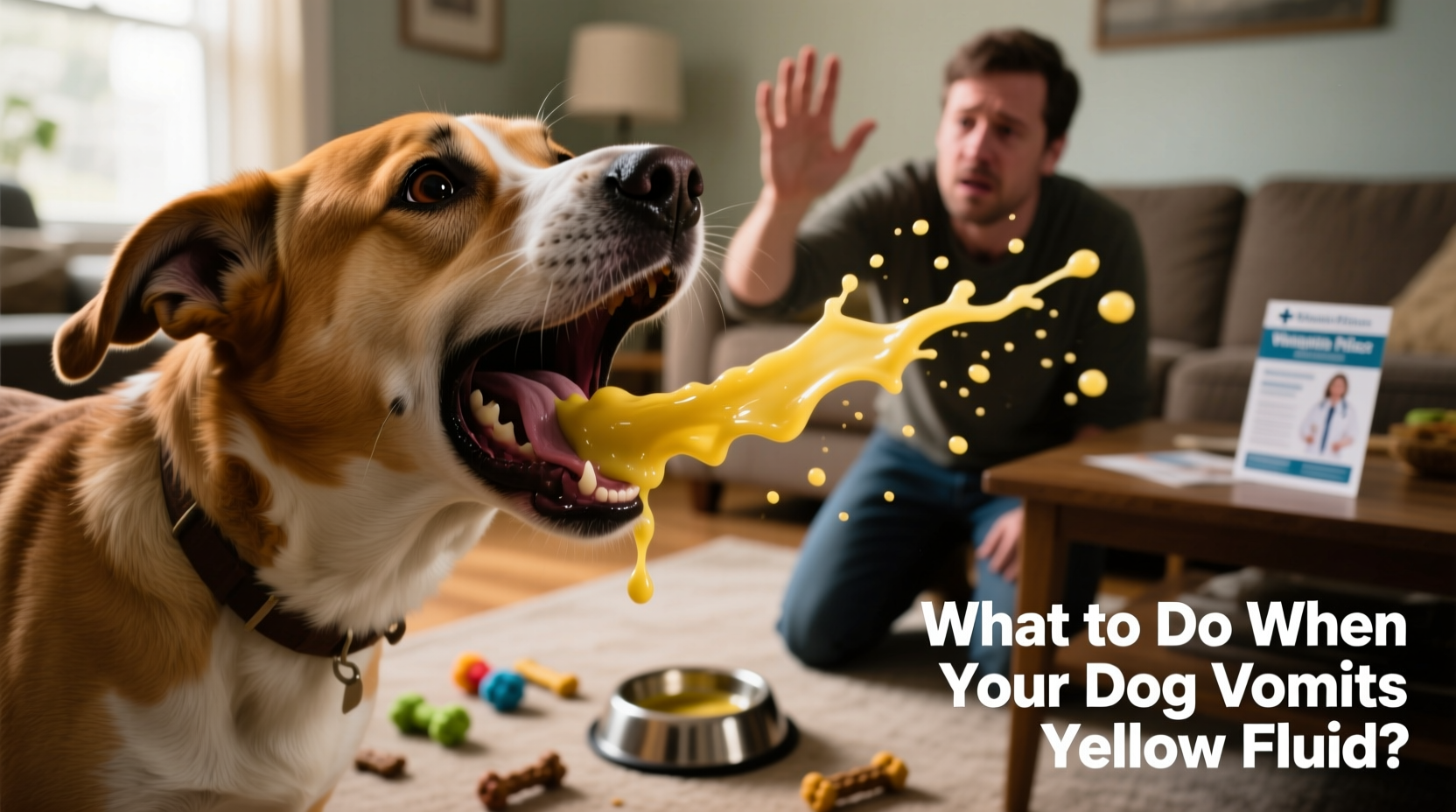 Dog Throwing Up Yellow Flem Causes Concerns What To Do
