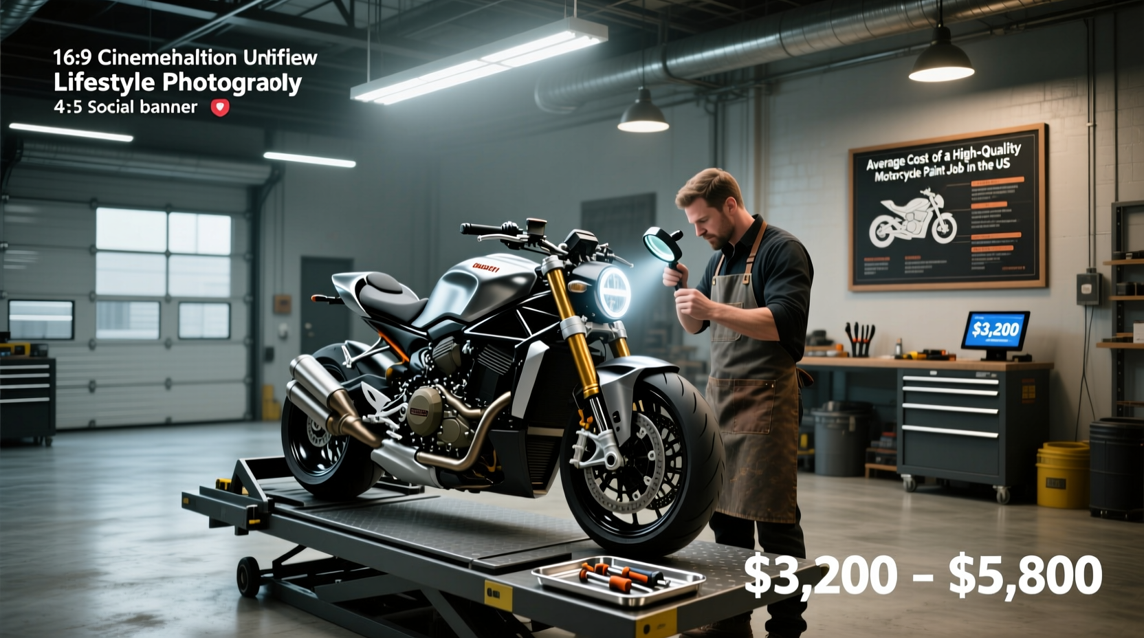 How Much Does a High-Quality Motorcycle Paint Job Cost?