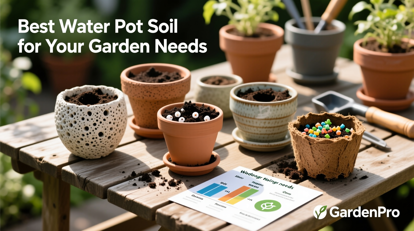 How to Choose the Best Water Pot Soil Made for Your Garden Needs
