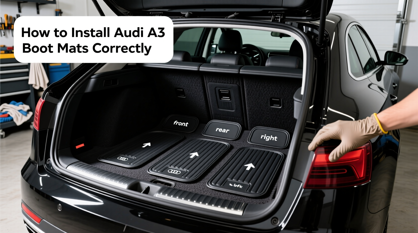 How to Install Audi A5 Boot Mats Correctly