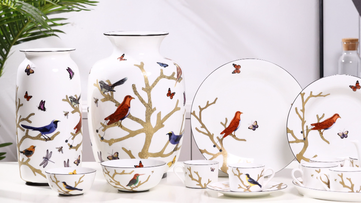 Vintage Modern Bone China Imports - Unique Coffee Tea Sets