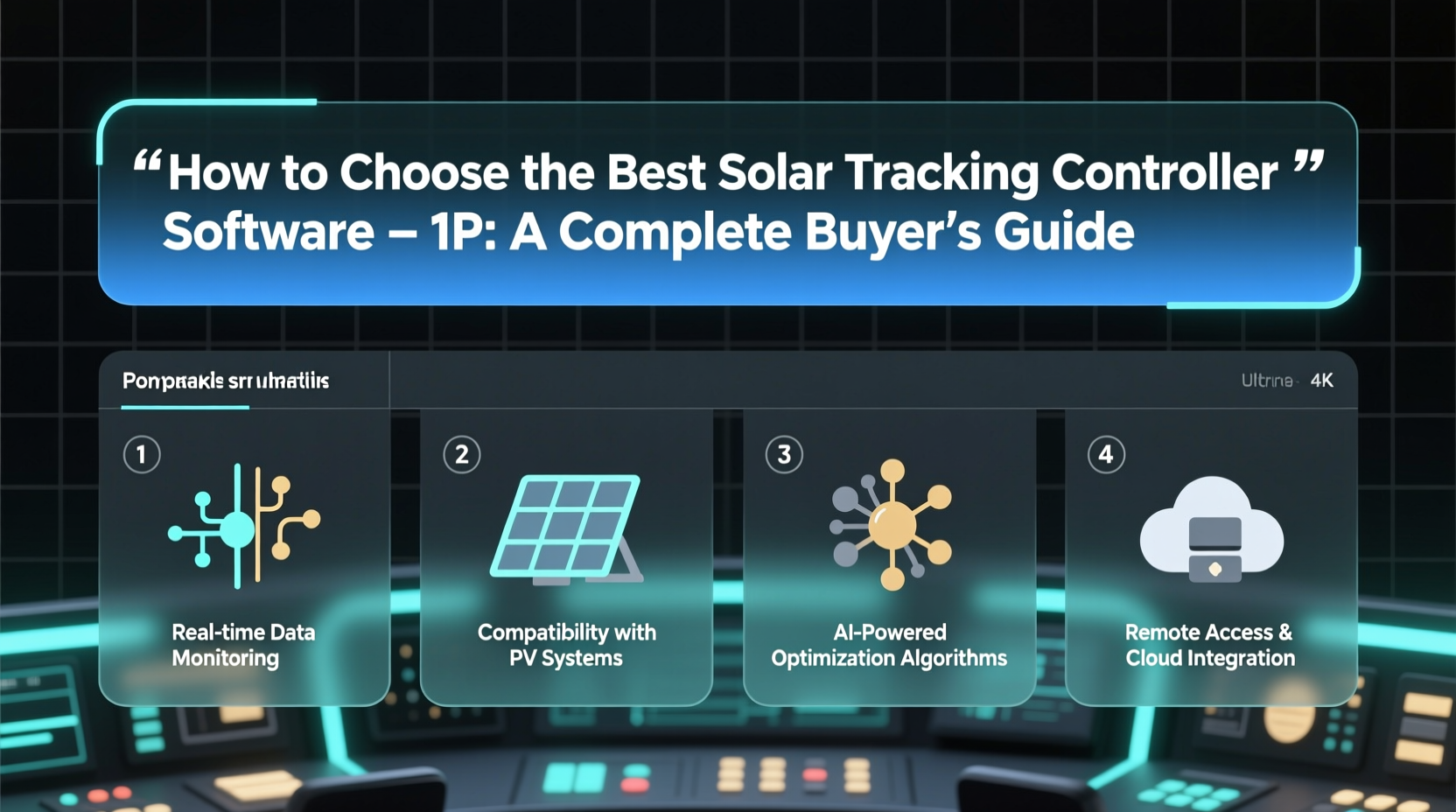 How to Choose the Best Solar Tracking Controller Software 1P: A ...