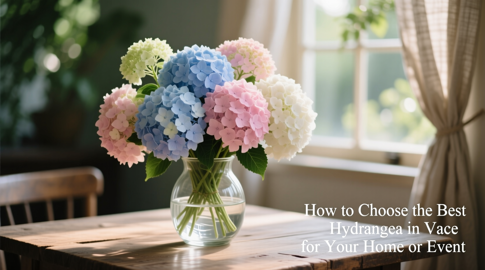 How to Choose the Best Hydrangea in Vase for Your Home or Event