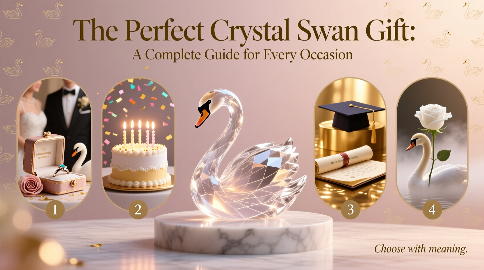 A Complete Guide To Choosing The Perfect Crystal Swan Gift For Any Occasion