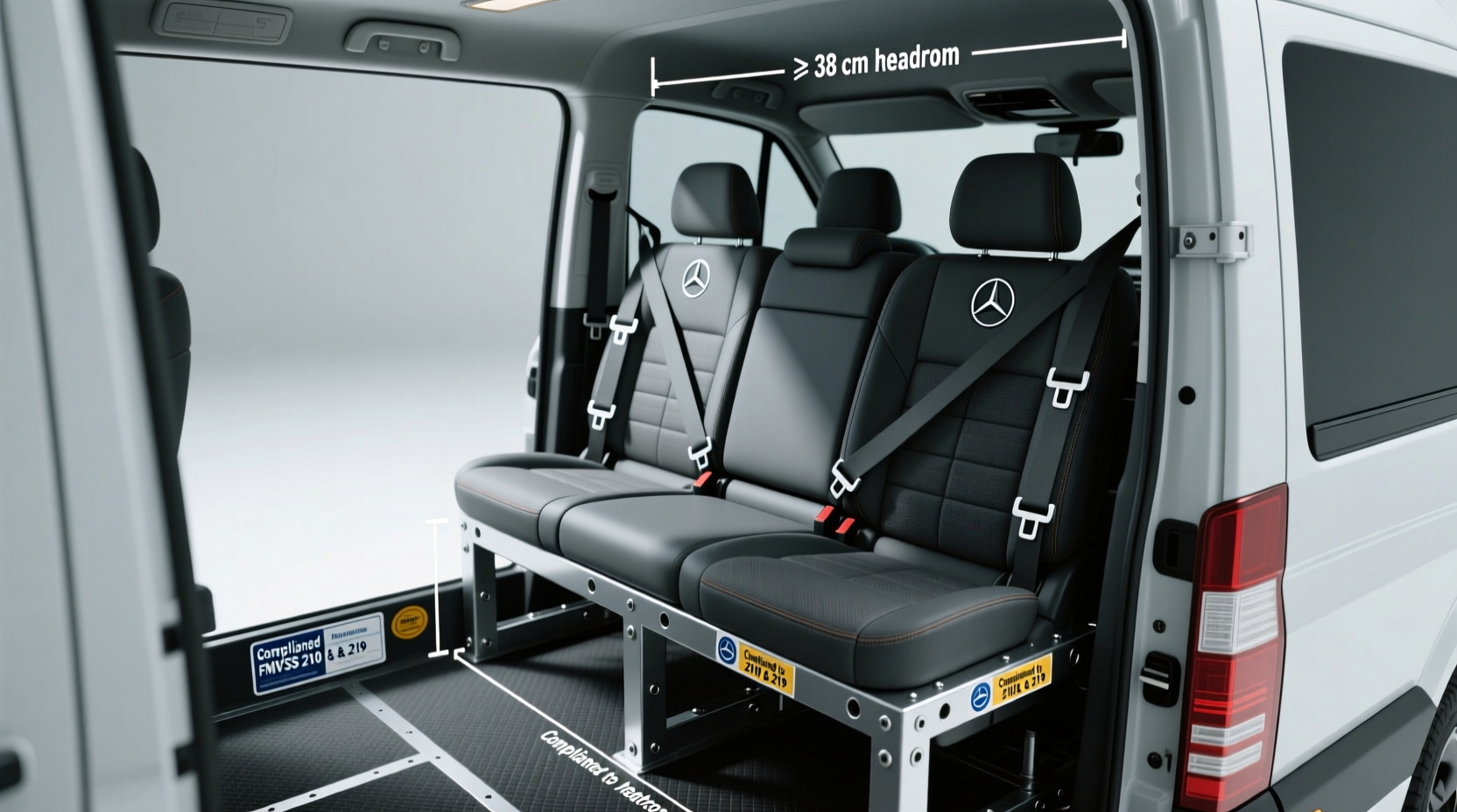 Sprinter Bench Seat Conversion: Full Compliance Guide