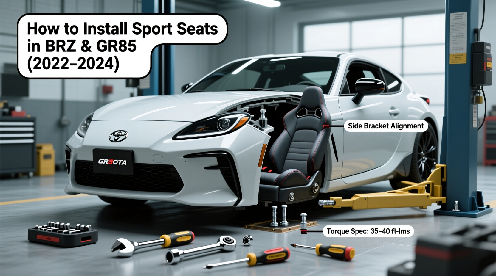 How to Install Sport Seats in BRZ & GR86 (2022–2024)