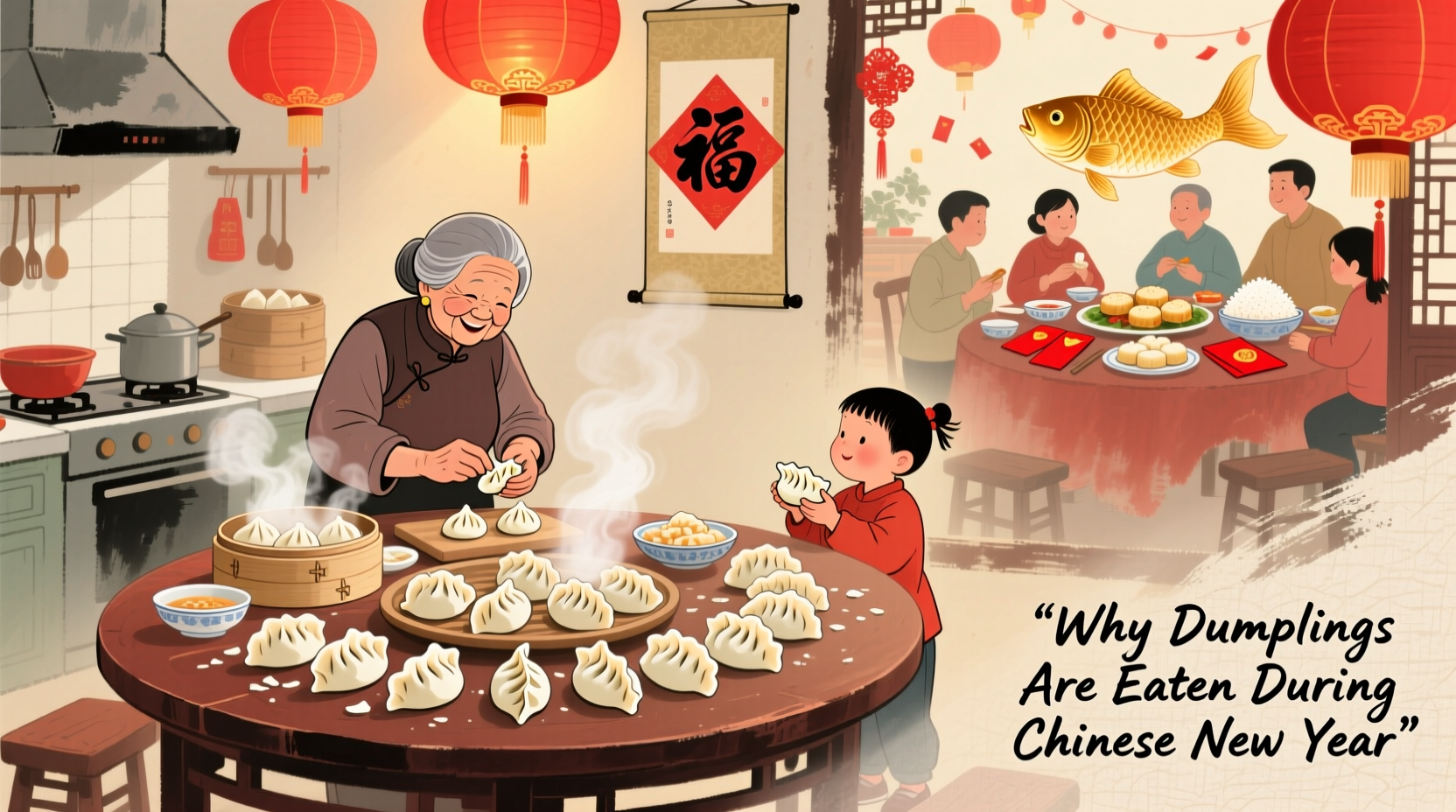 Why Dumplings Are Eaten During Chinese New Year