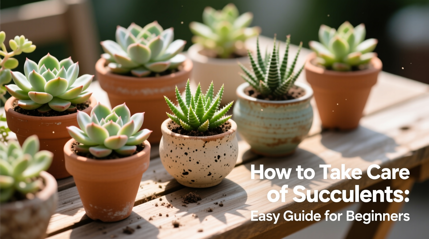How to Take Care of Succulents: Easy Guide for Beginners