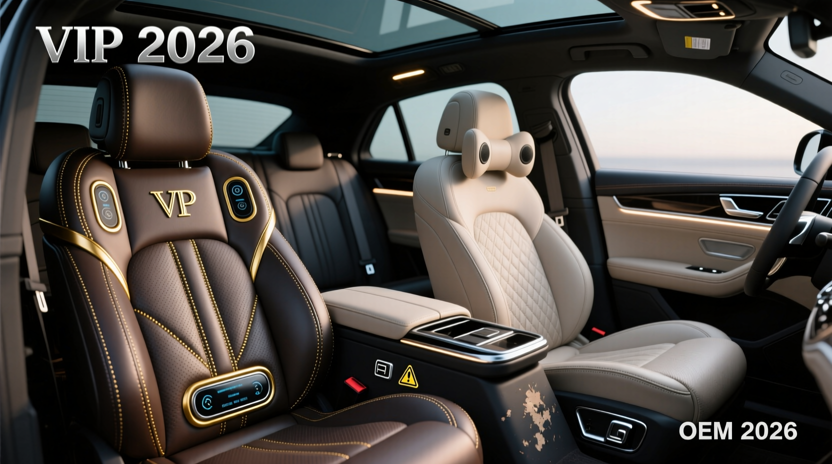 VIP vs OEM Luxury Seats for 2026: Key Differences & Risks