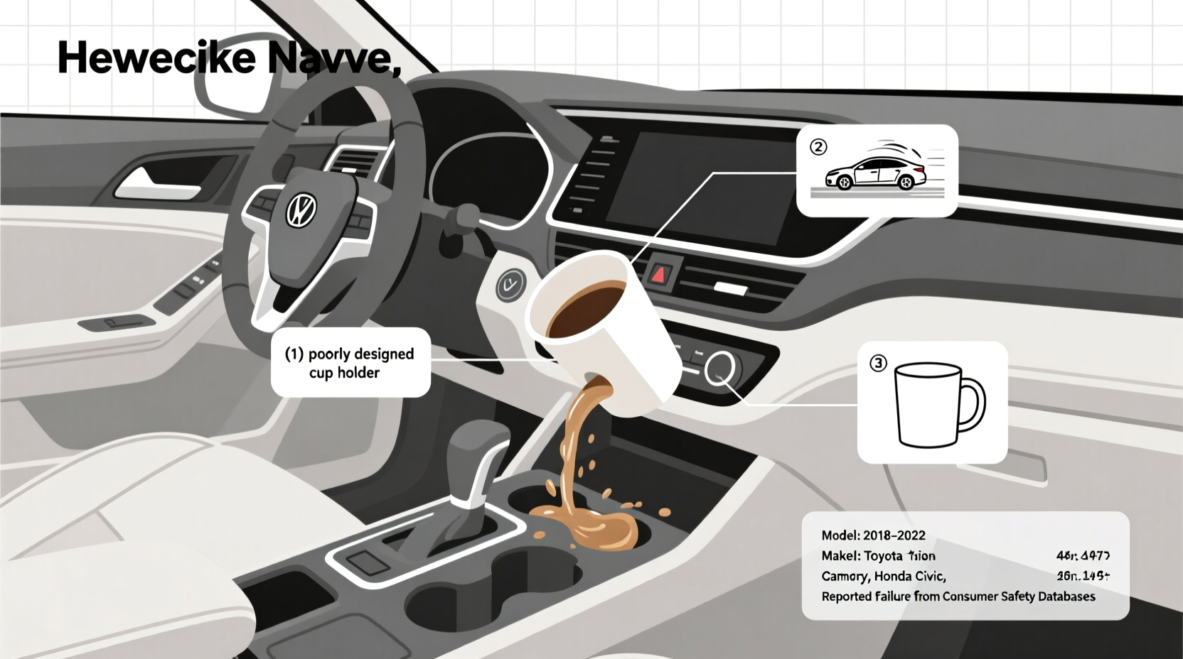 Cup Holder Tipping Failures: Causes, Fixes & Vehicle-Specific Data