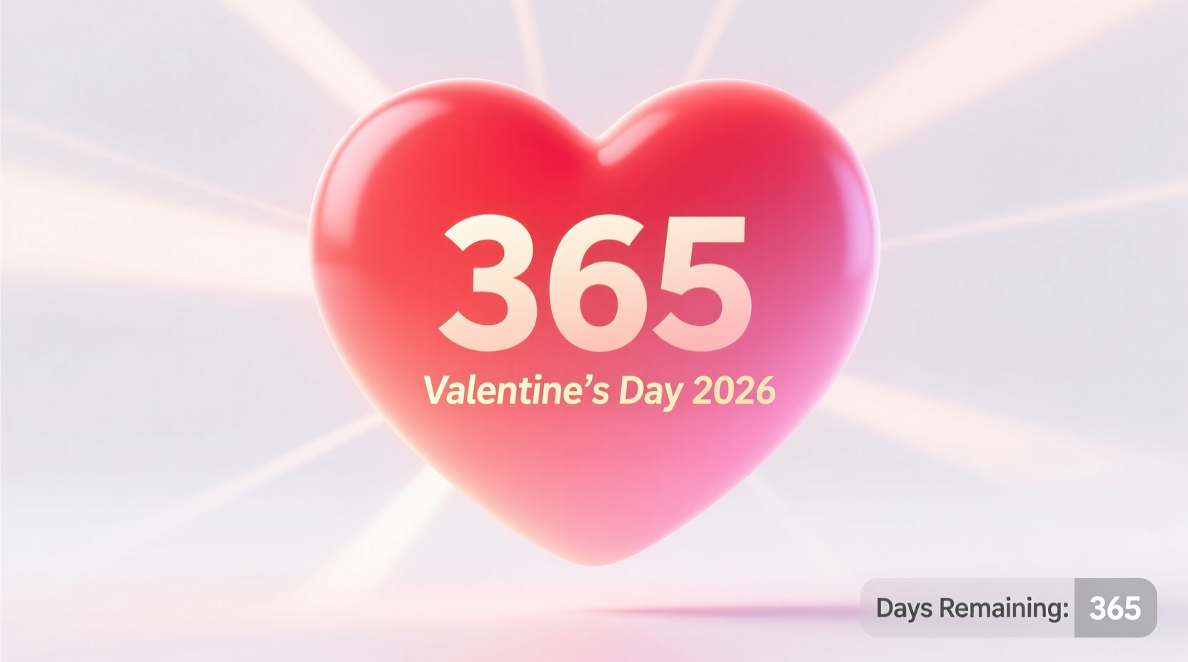 How Many Days Until Valentine's Day 2026?