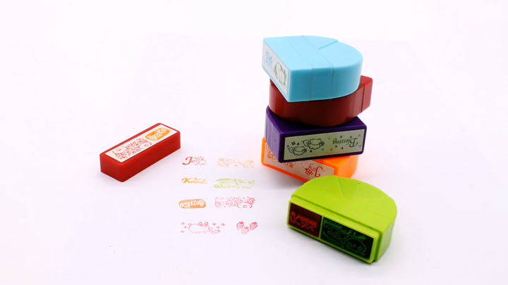 Teacher Grading Stamps Kids Flash Stamp Set Rubber Stamp Sample ...