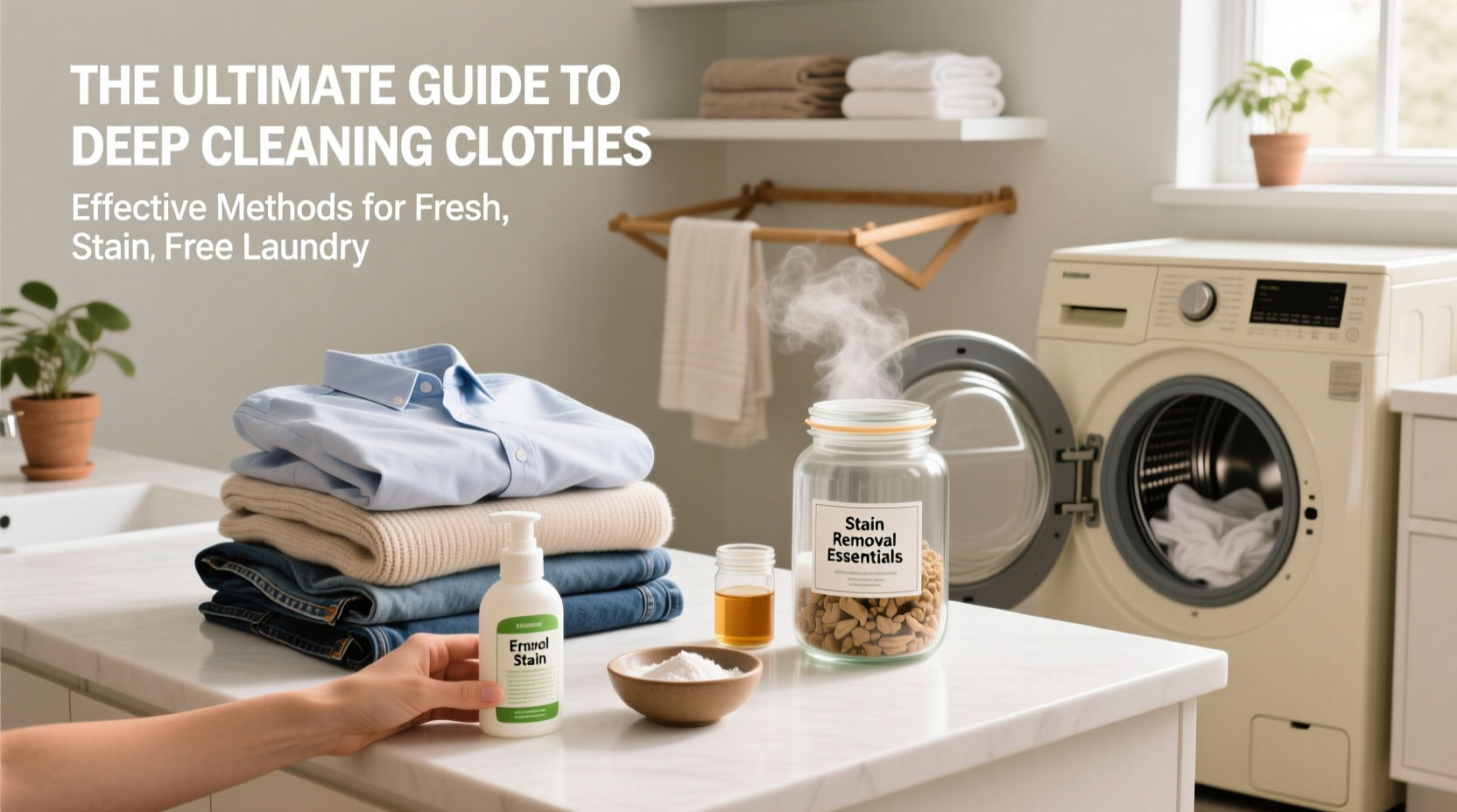 The Ultimate Guide To Deep Cleaning Clothes Effective Methods For Fresh ...