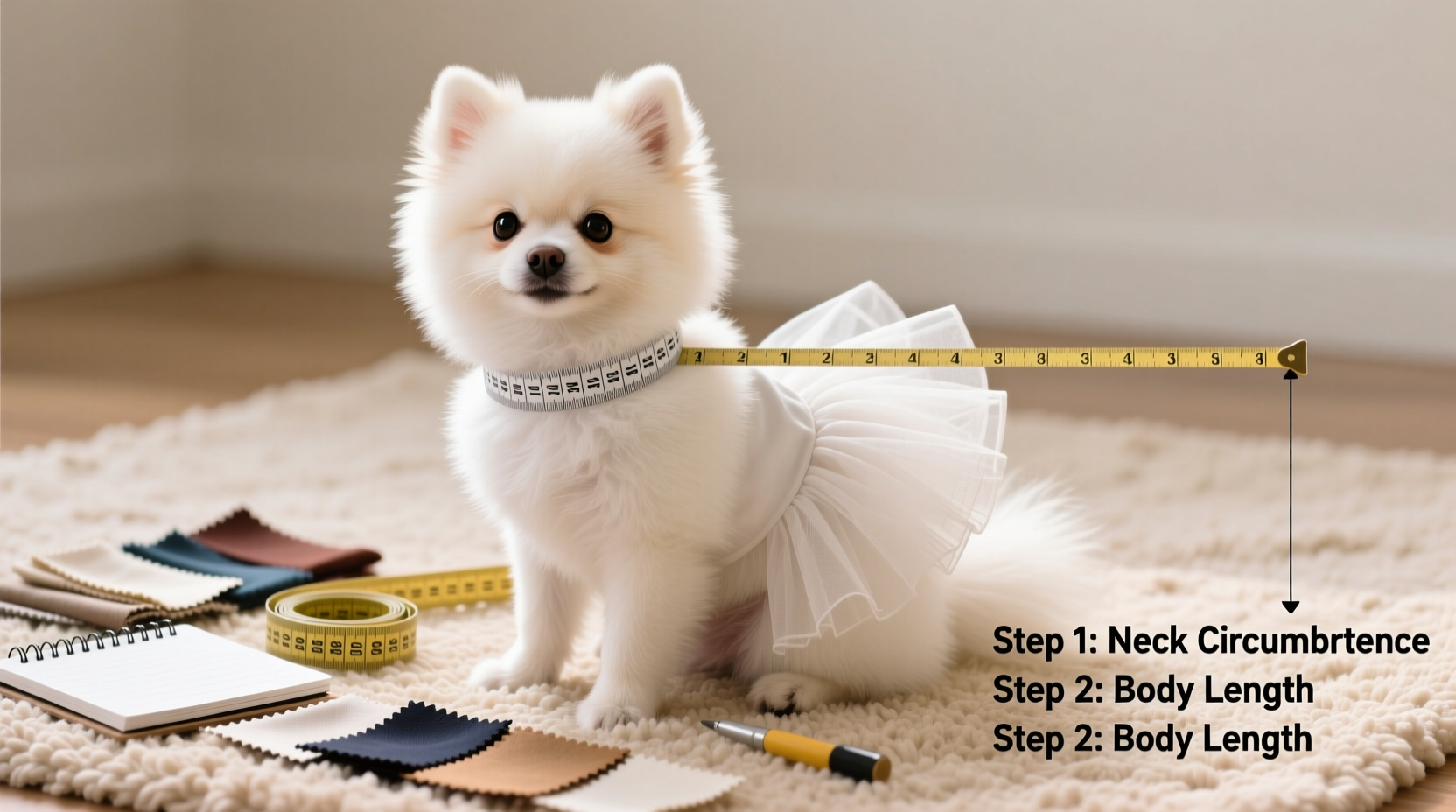 Step By Step Guide To Accurately Measuring Your Puppy For A Custom Tutu ...