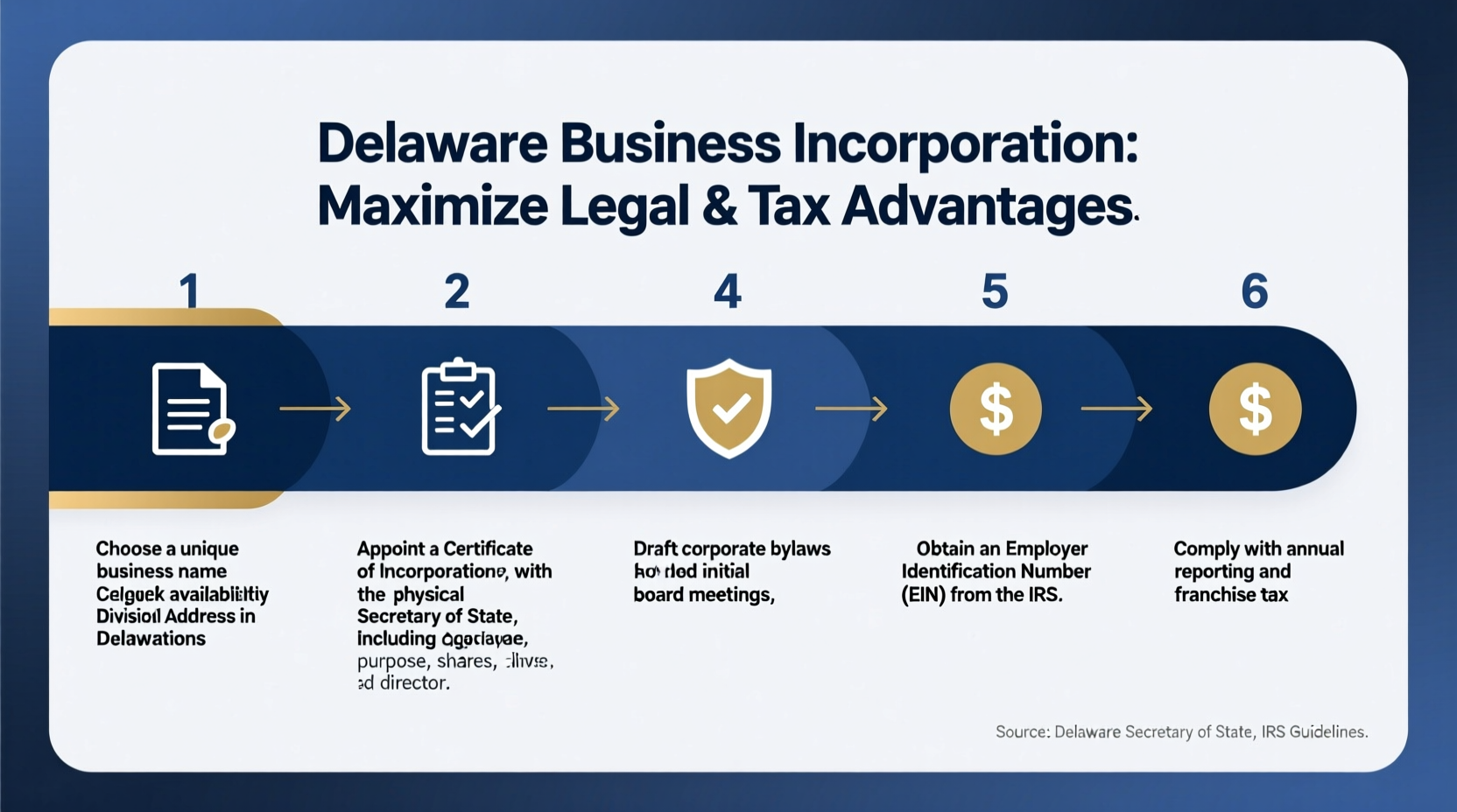 Step By Step Guide To Incorporate Your Business In Delaware For Maximum ...