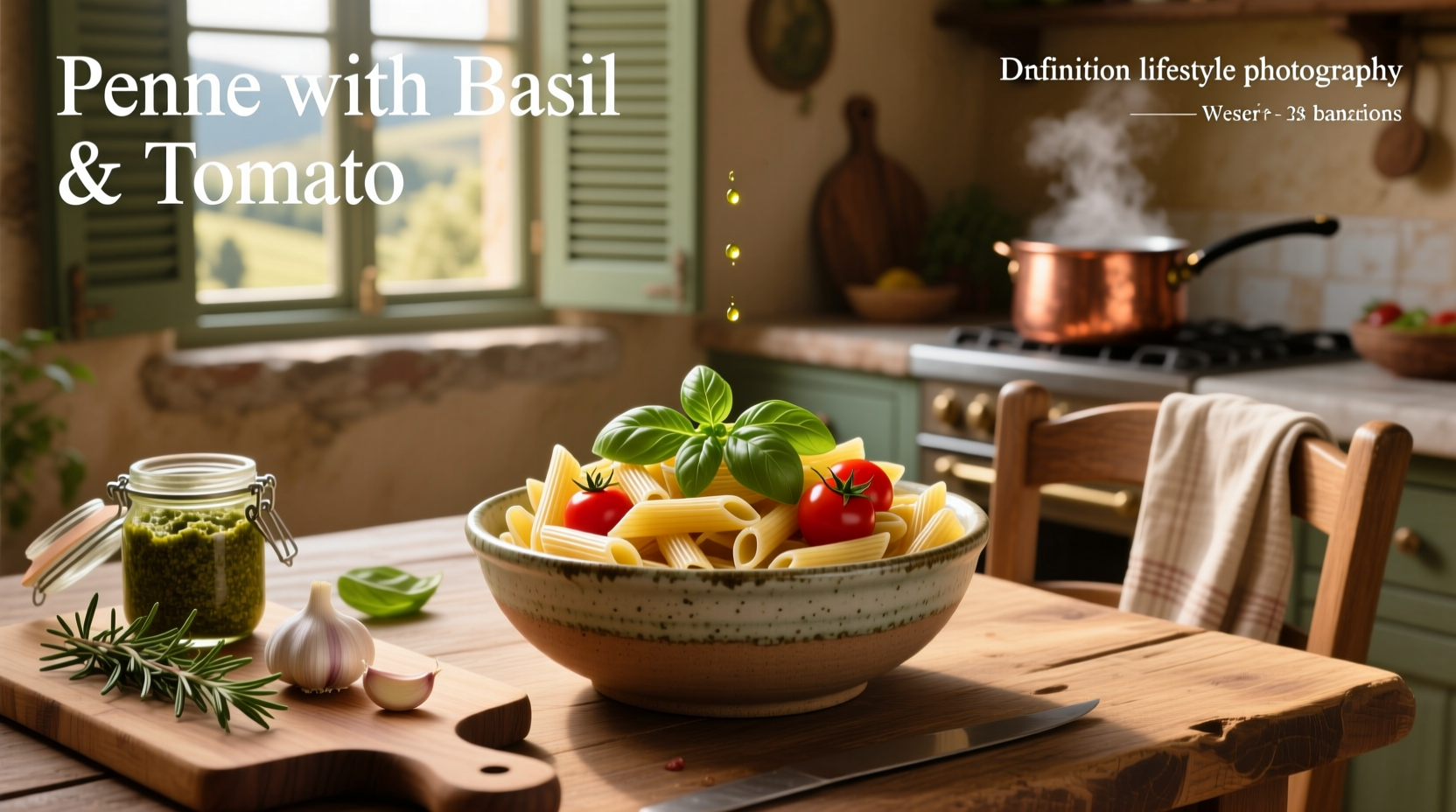 How to Make Penne with Basil and Tomato — A Practical Guide