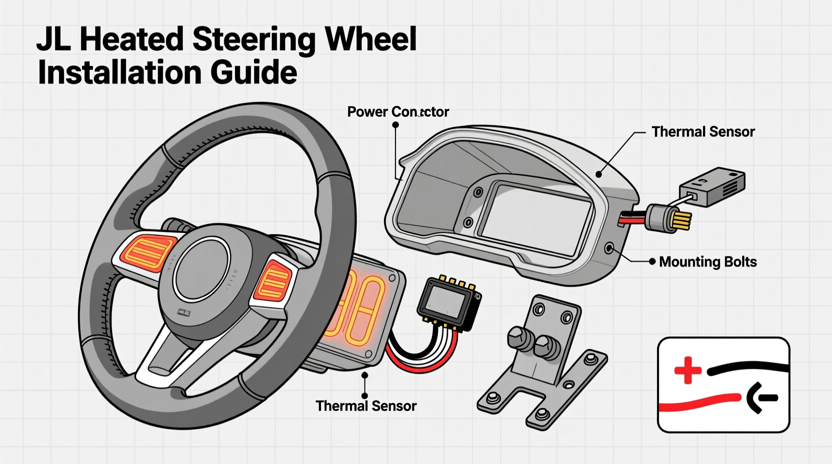 JL Heated Steering Wheel Installation Guide