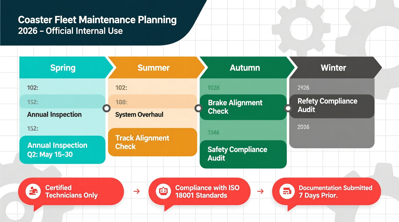 Coaster Fleet Maintenance Planning for 2026: Key Dates & Requirements
