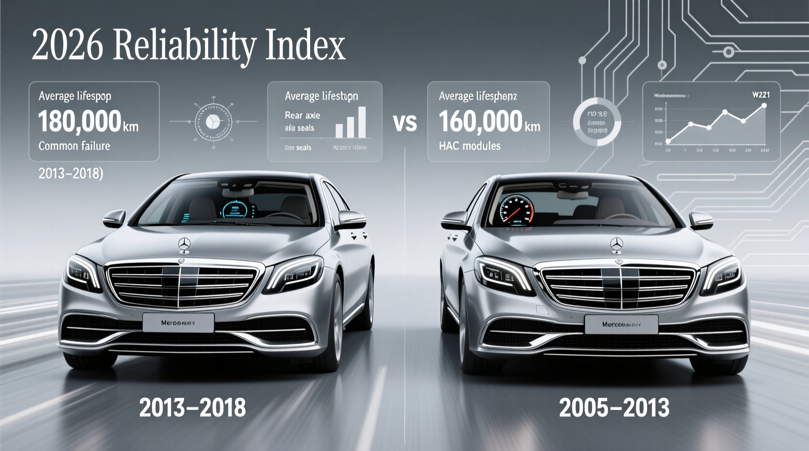 W216 vs W221 Reliability in 2026: Which S-Class Holds Up Better?