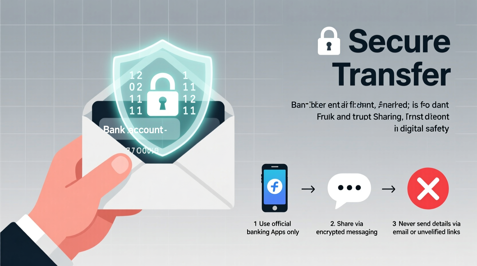 How To Securely Share Your Bank Account Details Without Compromising Safety