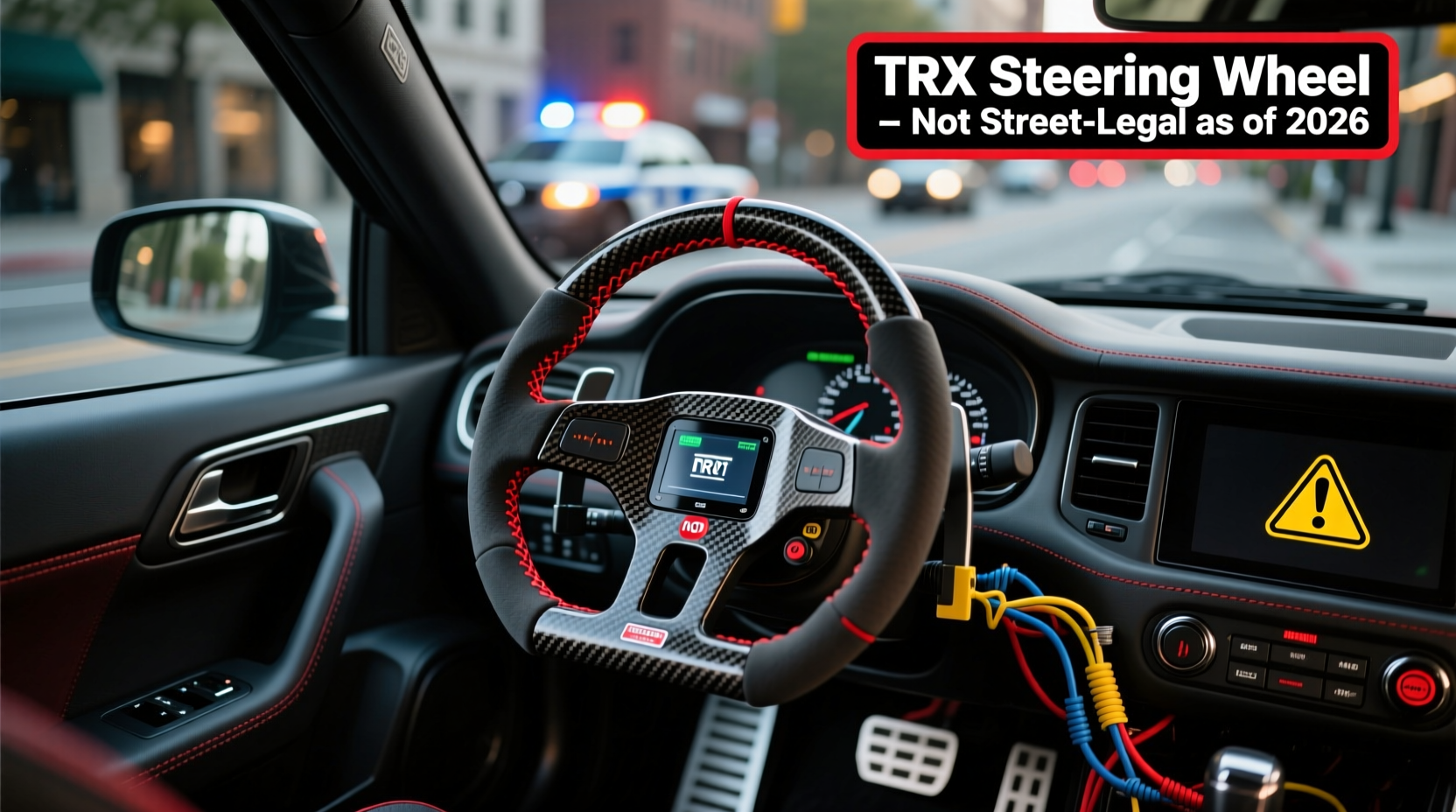 TRX Steering Wheel Legality in 2026: Still Not Street-Legal