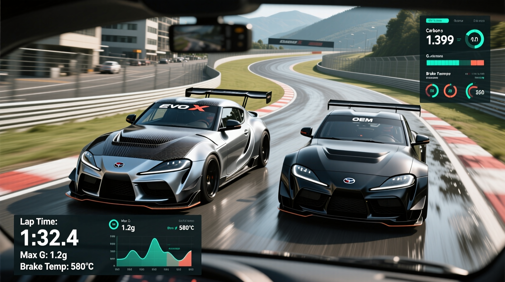 Evo X Carbon vs OEM: Track Test Results & Real-World Data