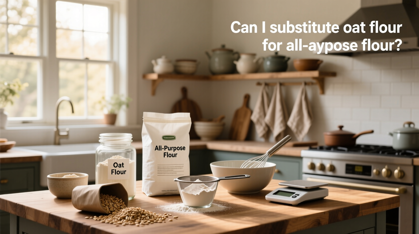 Can Oat Flour Be Substituted for All-Purpose Flour? A Practical Guide
