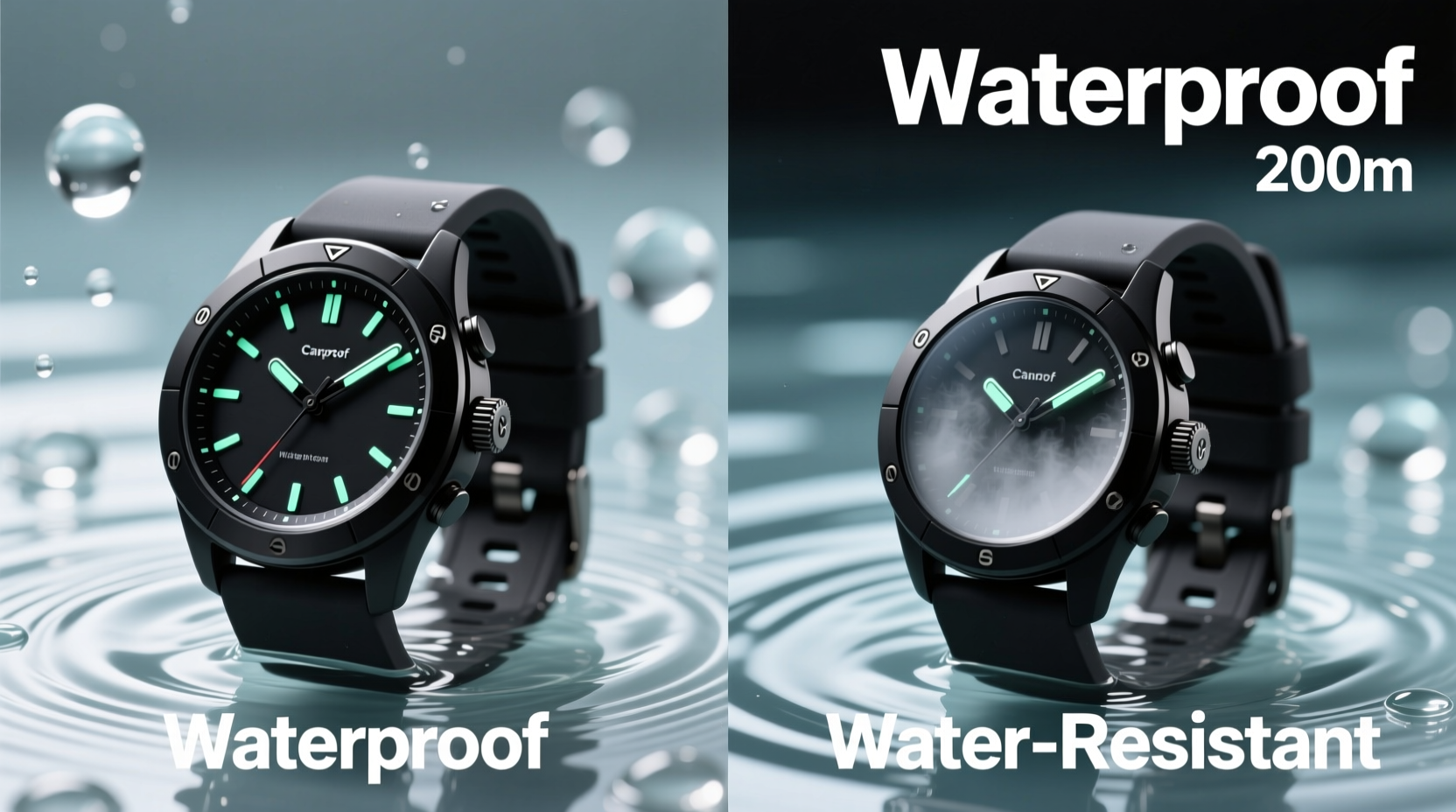 Waterproof Vs Water Resistant Digital Watch Is There Really A Difference