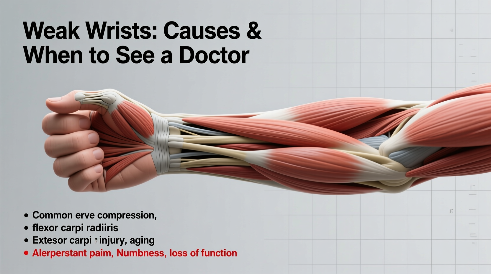 Weak Wrists Causes Exercises And When To See A Doctor