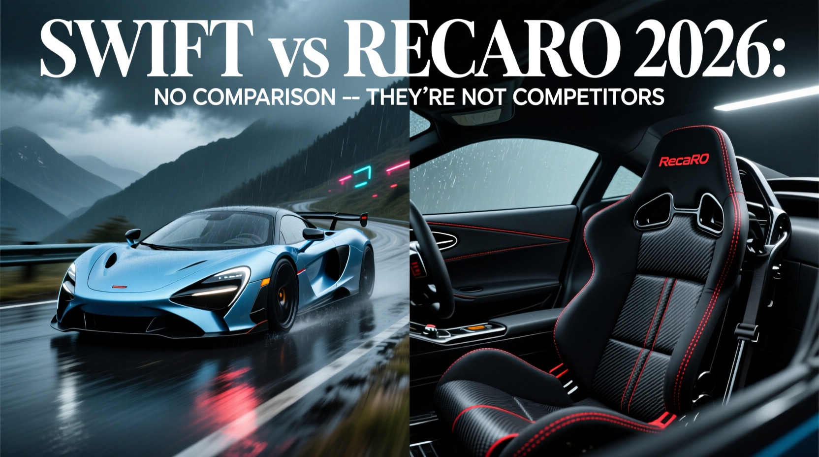 Swift vs Recaro 2026: No Comparison — They’re Not Competitors