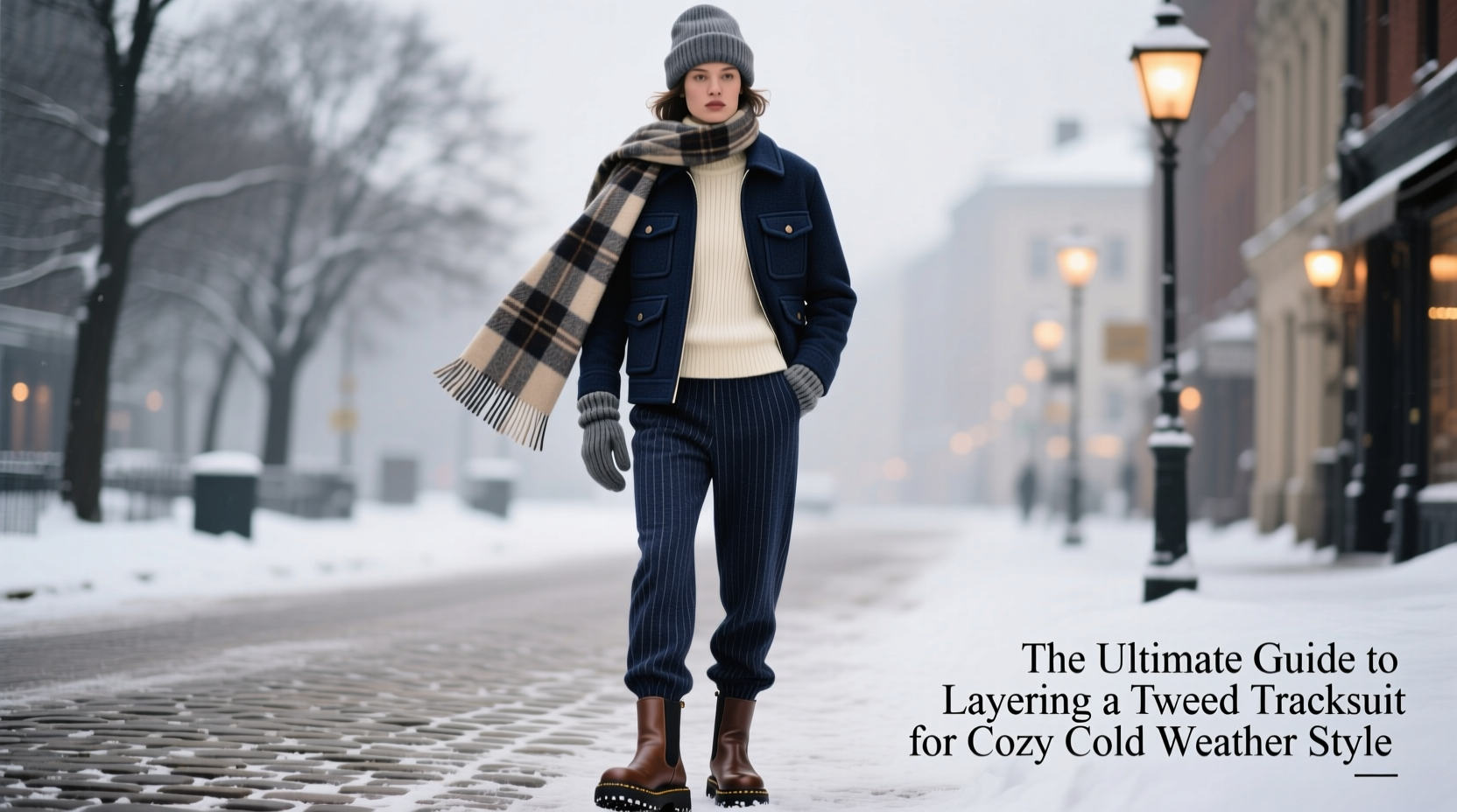 The Ultimate Guide To Layering A Tweed Tracksuit For Cozy Cold Weather ...