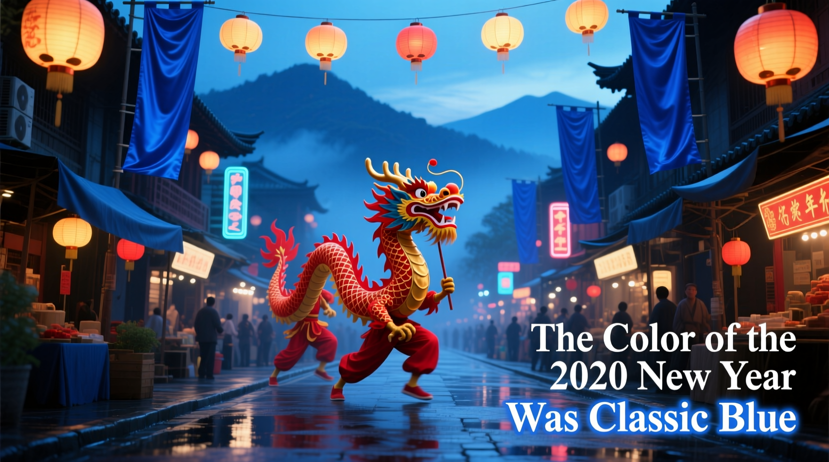 The Color of the 2020 New Year Was Classic Blue