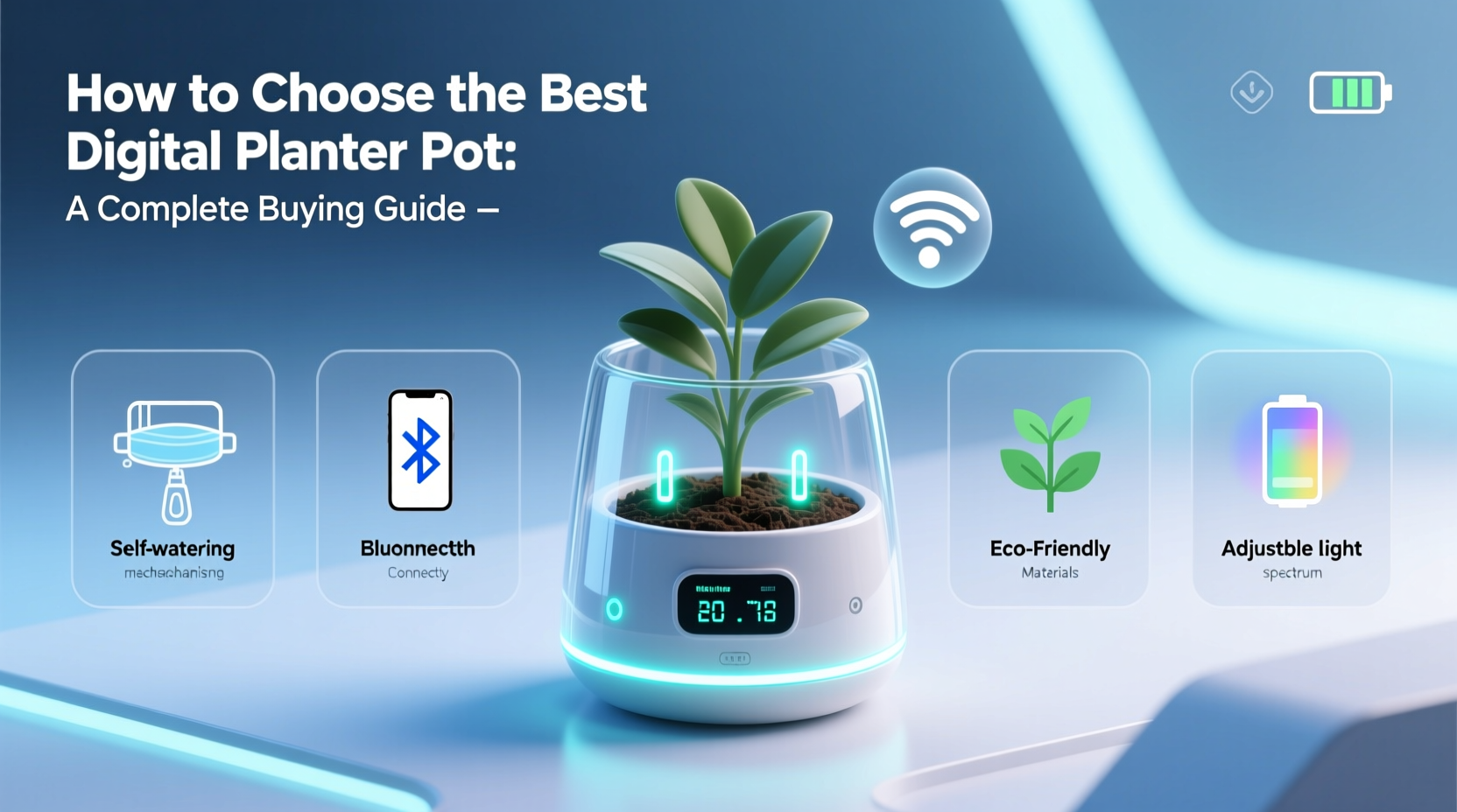 How to Choose the Best Digital Planter Pot: A Complete Buying Guide