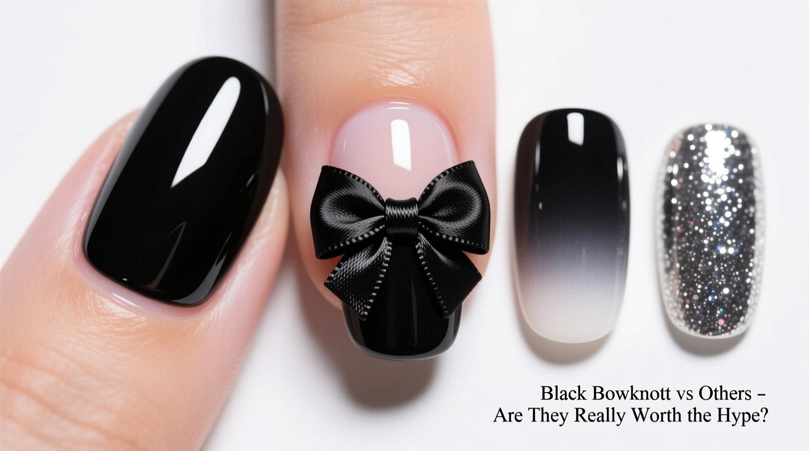 Black Bowknot Nails Vs Other Designs Are They Really Worth The Hype