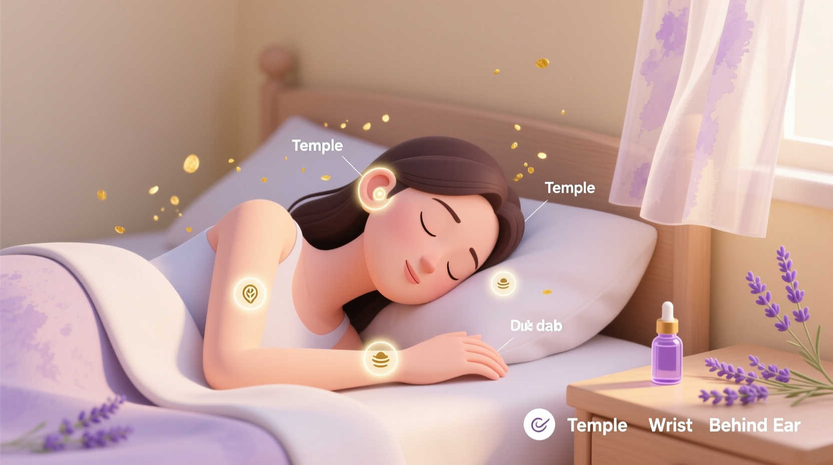 Where to Apply Lavender Oil for Sleep: Best Spots & Tips