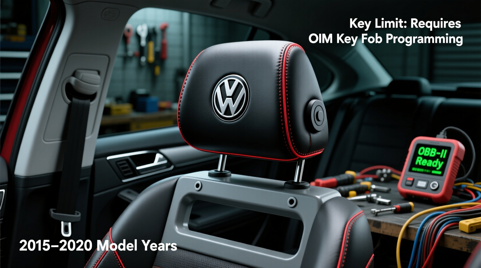 VW Golf Tiguan Headrest Swap: Compatible Years & Key Limits