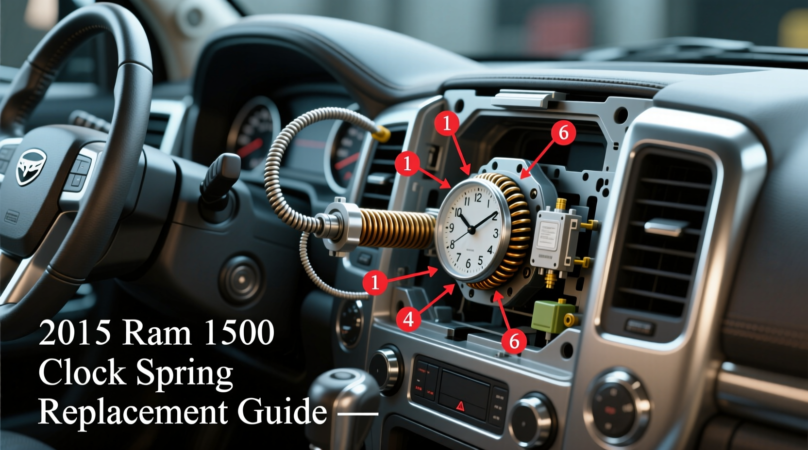 2015 Ram 1500 Clock Spring Replacement Guide