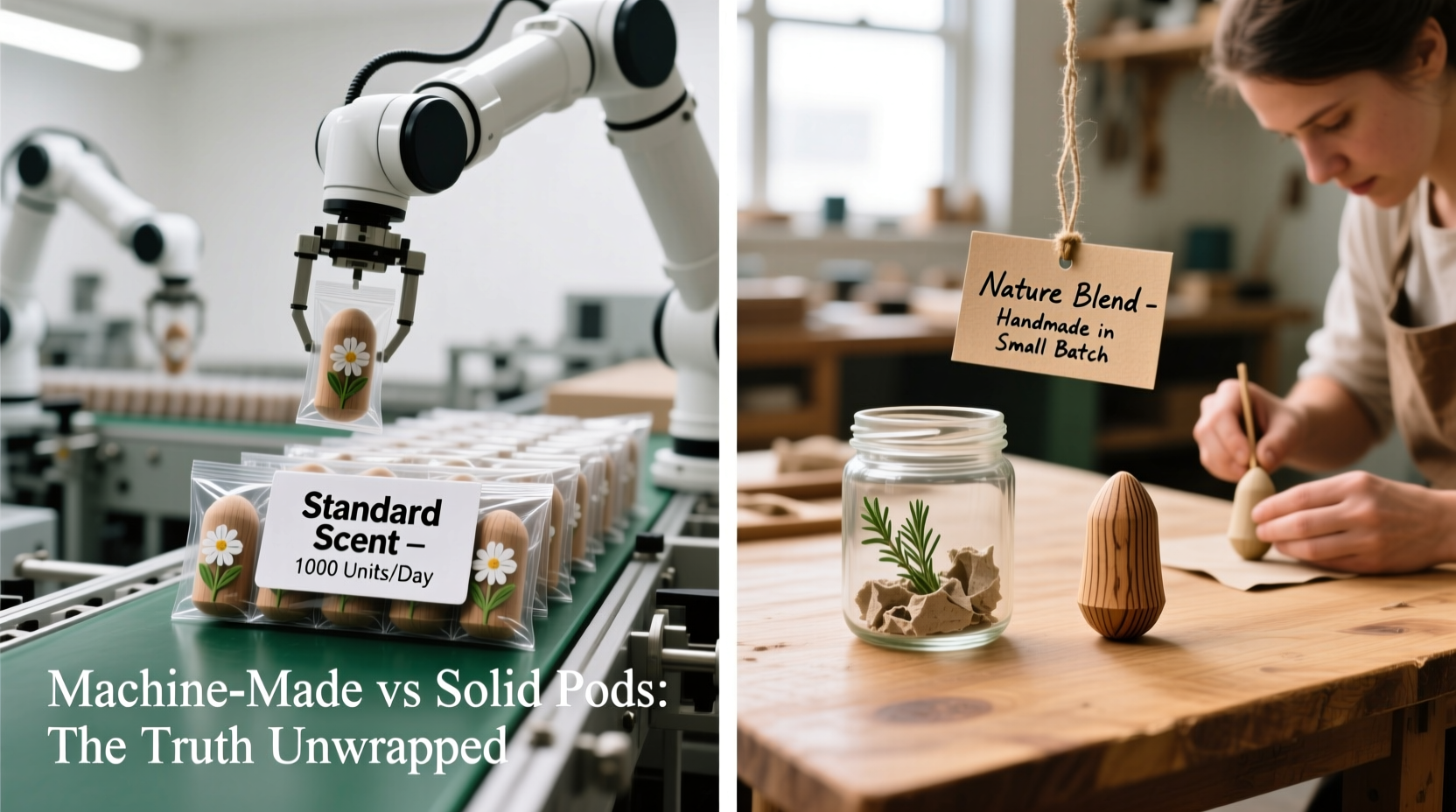 Machine-Made vs Solid Pods: Paper Car Freshener Truth