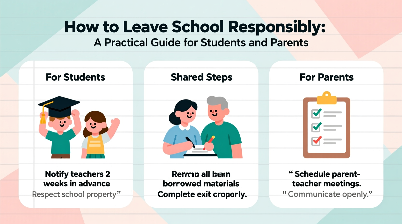 How To Leave School Responsibly A Practical Guide For Students And Parents